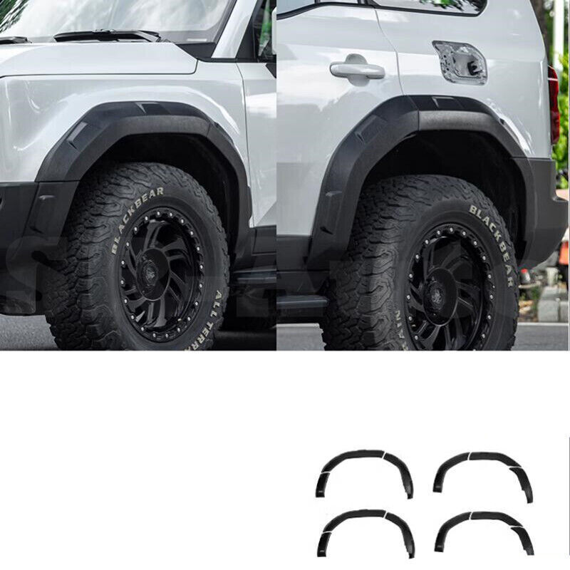 Fender Flare Protection Wheel Arch Covers For 2024-2025 Toyota Land ...