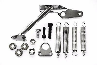 Chrome Carburetor Dual Throttle Return Spring Kit Holley, AED, Quick ...