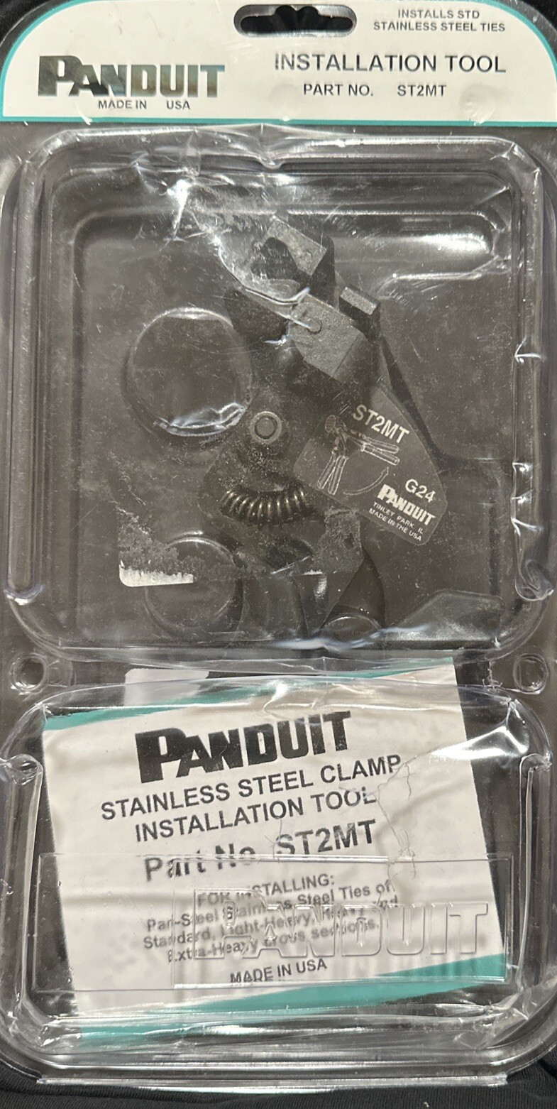 Panduit New ST2MT Stainless Steel Clamp Installation Tool New Dented ...