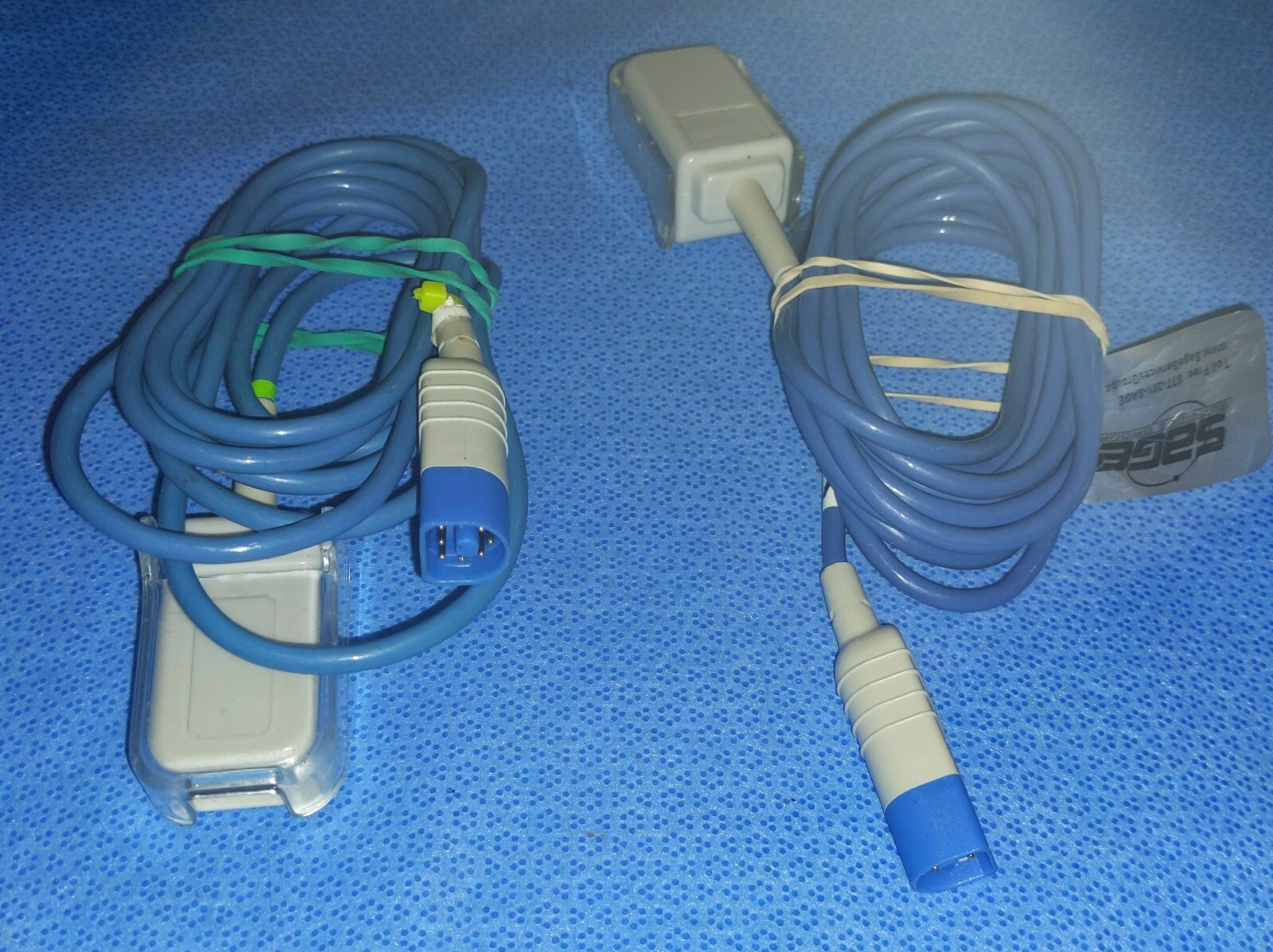 Set of 2 Philips Compatible SpO2 Adapter Cable - M1943AL | eBay