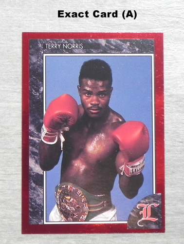 TERRY NORRIS 1992 Legends Regular Red Foil Card #9 _ Exact Card (A) | eBay