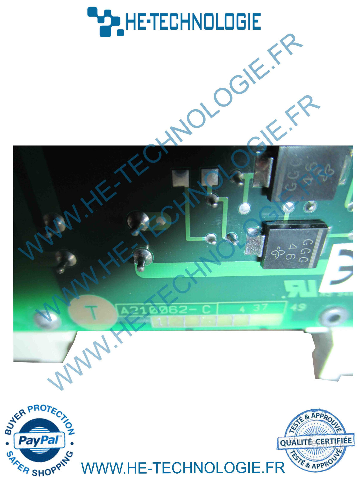 GE FANUC/ALSTOM AS111-2 - 043034424 - 80801401 - C259/335 | eBay