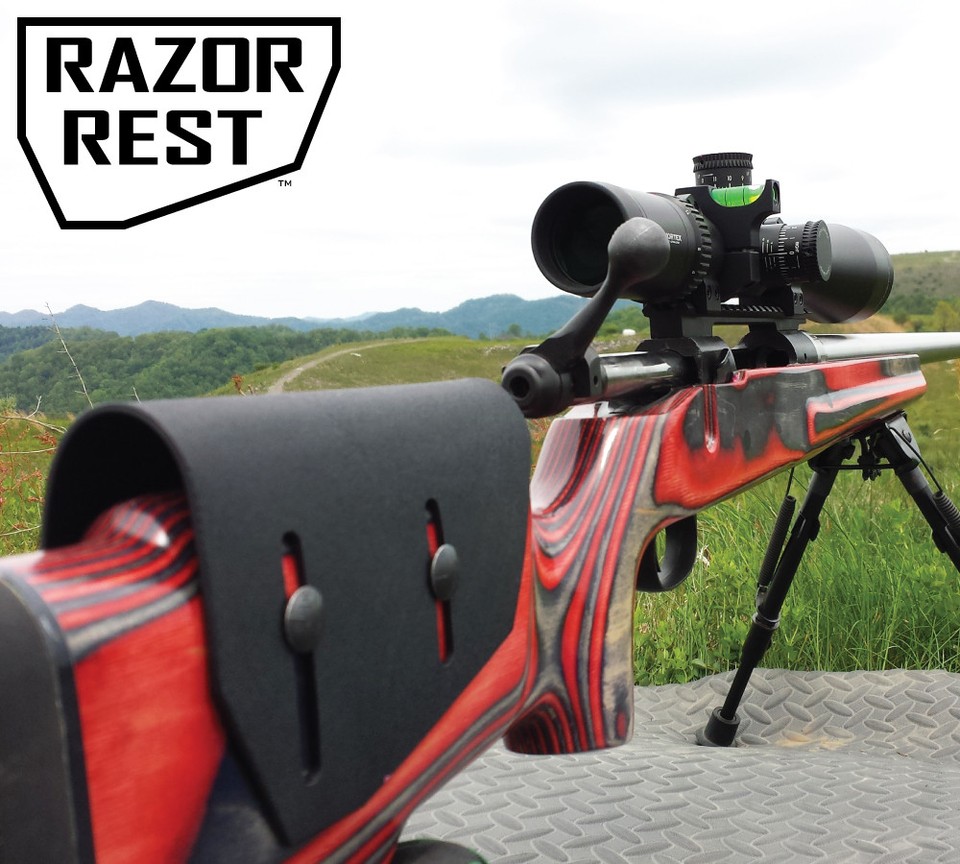 PREMIUM Razor Rest Cheek Riser, Adjustable Kydex Rifle Stock Accuracy ...