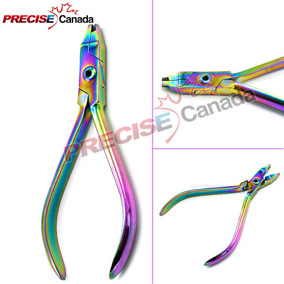 Dental Crimping Pliers Multi-Color Orthodontic Crimpable Ball Hook DP ...