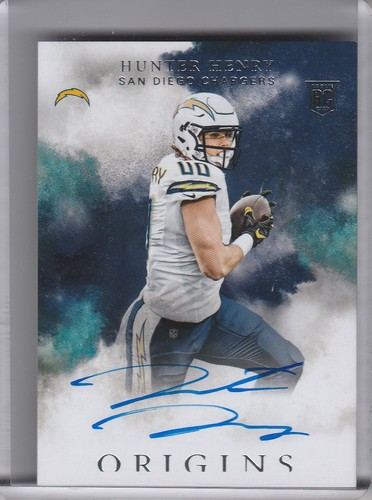 2016 Panini Origins - Rookie Autographs Hunter Henry #110 (AU, RC) for ...
