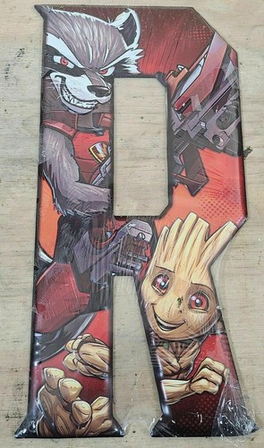 NEW! Marvel Avengers Superhero Initial "R" Letter Metal Sign Home ...