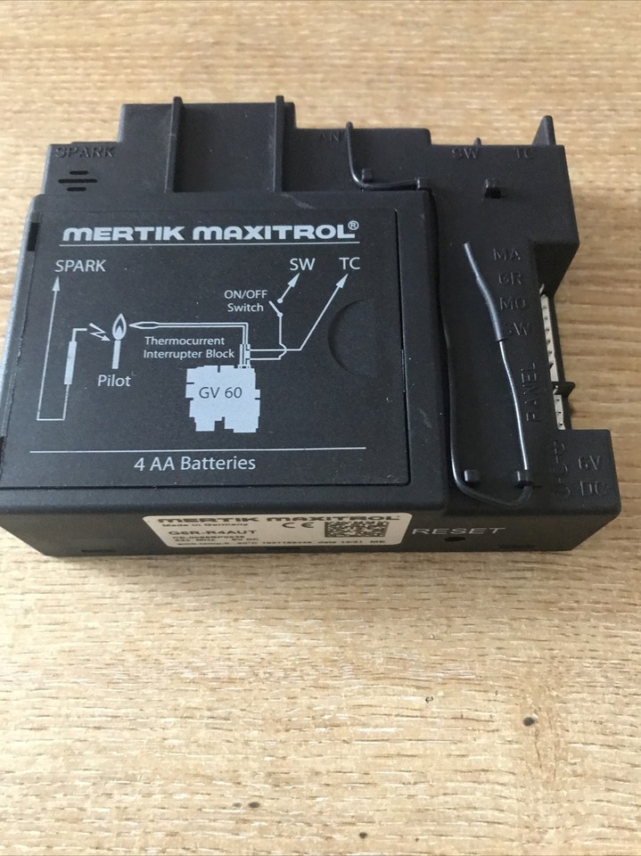 Mertik Maxitrol Remote Control Receiver G6R-R4AUT . Brand New dated ...