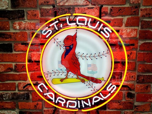 St Louis Cardinals Lamp Logo Neon Light Sign HD Vivid Printing ...