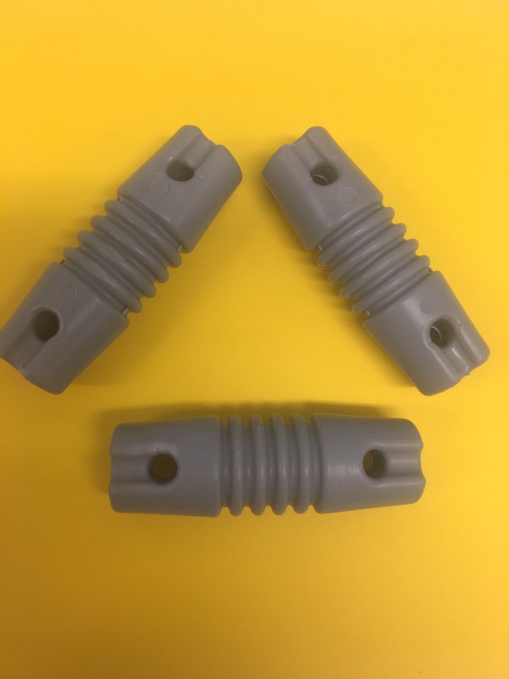3 Pak Grey Nylon Dog Bone Antenna Insulators For Ham Radio/ Shortwave ...