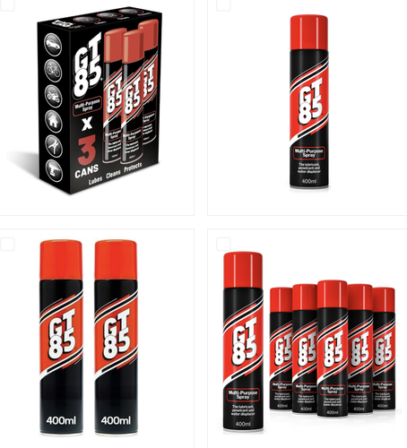 GT85 Multi-purpose Spray Lubricant Oil - Bicycle Bike Chain Lube Chain ...