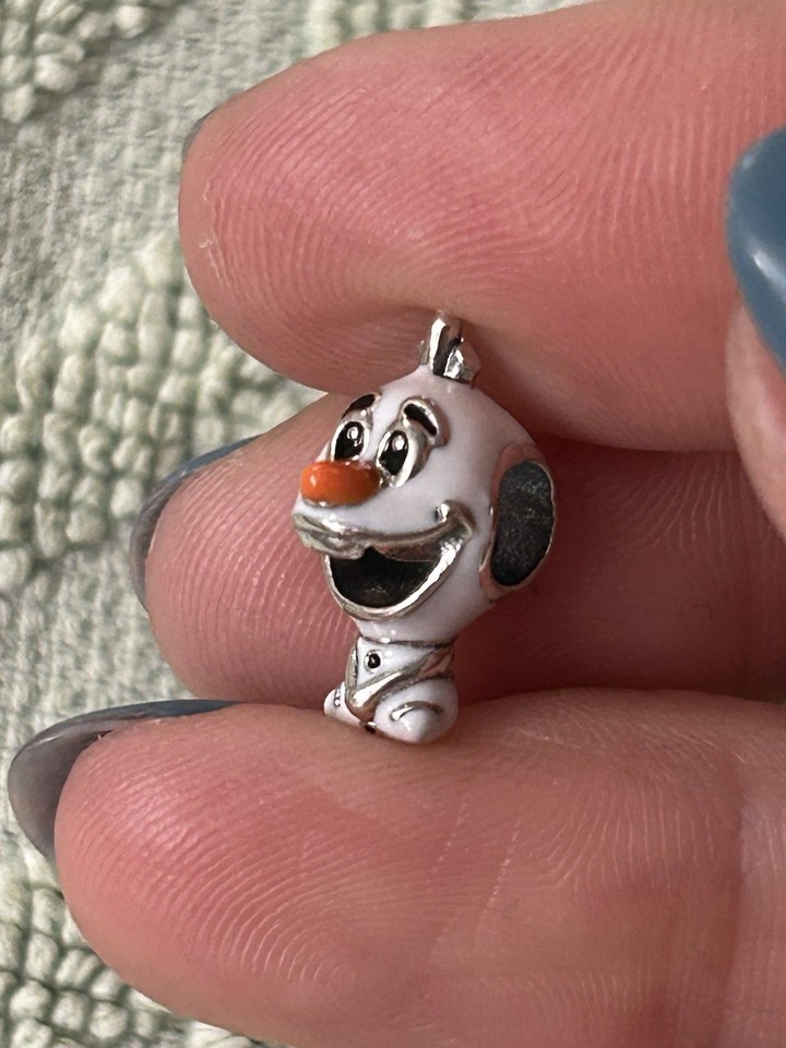 Pandora Snowman Frozen Gift Olaf Charm BIN | eBay UK