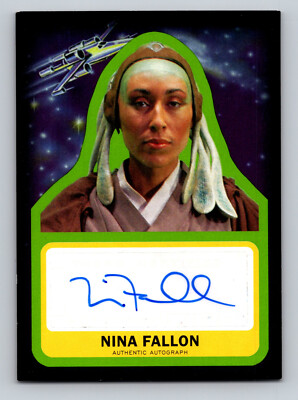 Topps Star Wars Journey To The Force Awakens Nina Fallon as Stass Allie ...