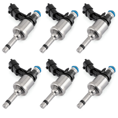6 x Fuel Injectors fit 2008-2011 Buick Cadillac Chevrolet GMC 3.6L V6 ...