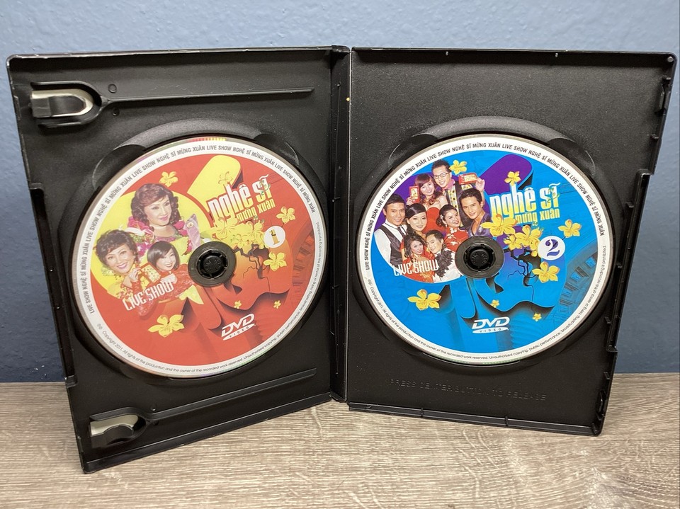 Vietnamese DVD - NGHE SI MUNG XUAN - 2 DVDS - RARE SEE ALL PICS - Mua ...