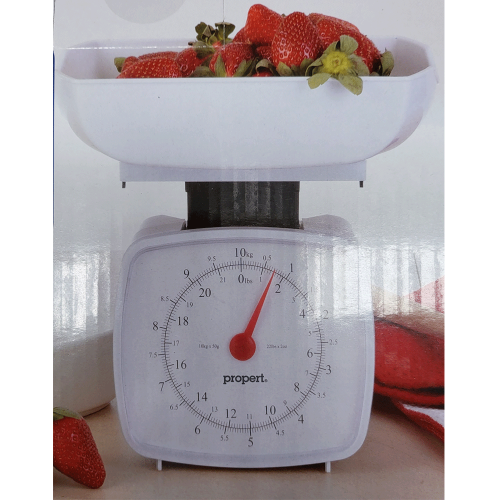 Propert Mechanical Kitchen Scale Food Fruit Meat Weight Large Capacity ...
