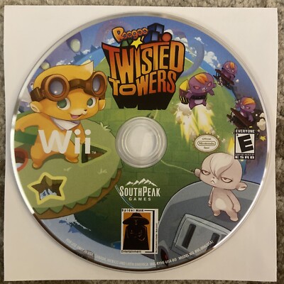 🔥 Roogoo: Twisted Towers (Nintendo Wii, 2009) Mint Disc Only! See ...