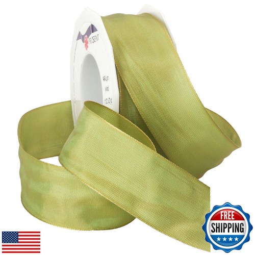 Morex Ribbon French Wired Lyon Ribbon, 1-1/2-Inch by 27-Yard Spool ...