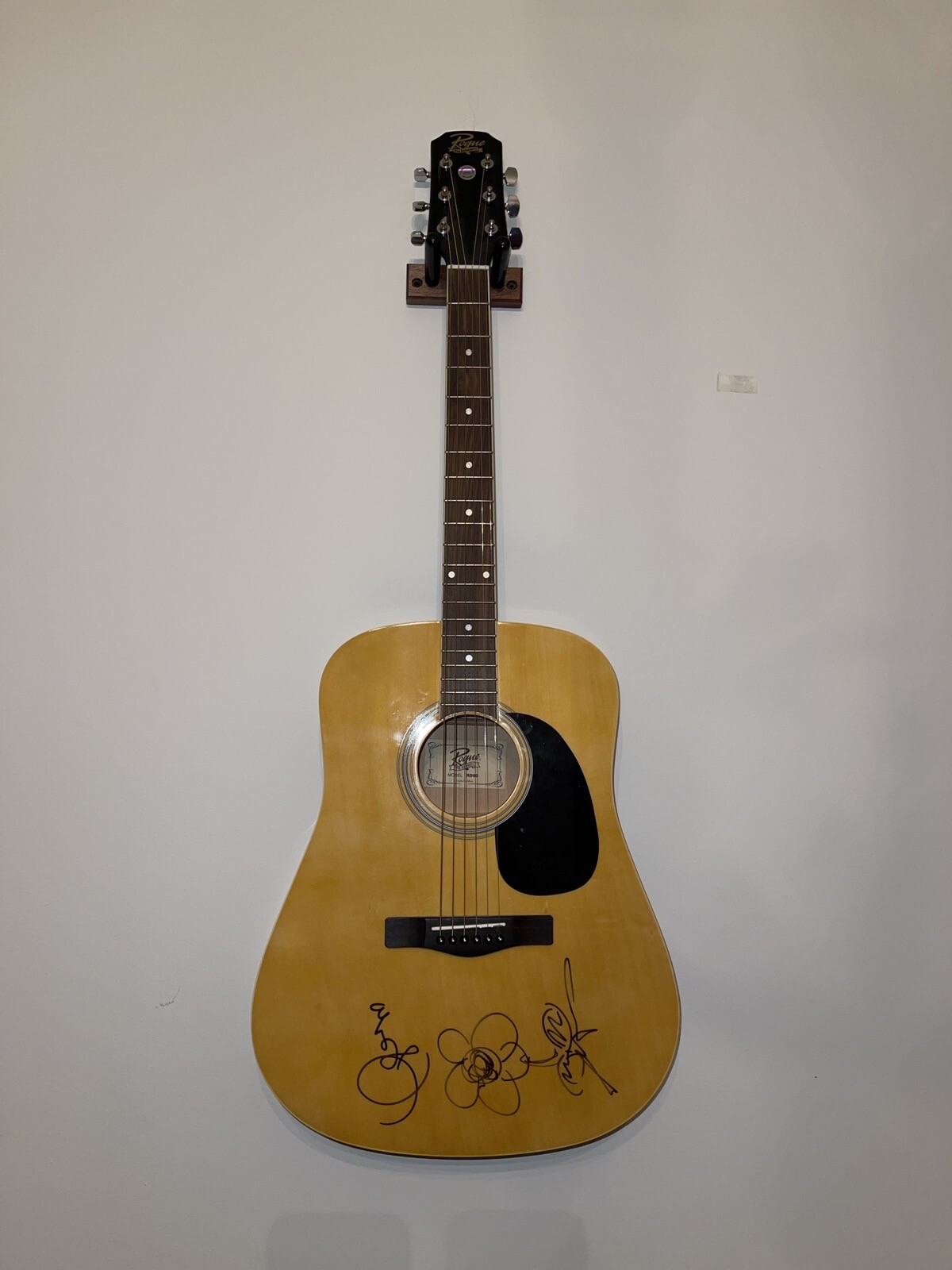 🚨 TAYLOR SWIFT Signed FULL SIZE Acoustic Guitar Country 📈📈RARE CUSTOM ...