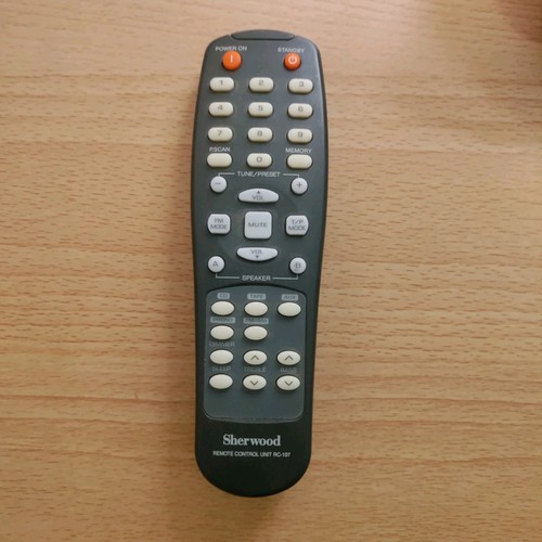 SHERWOOD Remote Control Unit RC-107 Compatible With RX-4109 Stereo ...