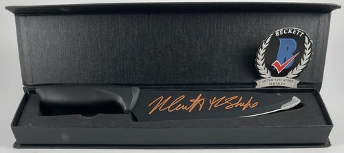 Nick Castle Signed Black Kitchen Knife Autograph Halloween Michael ...