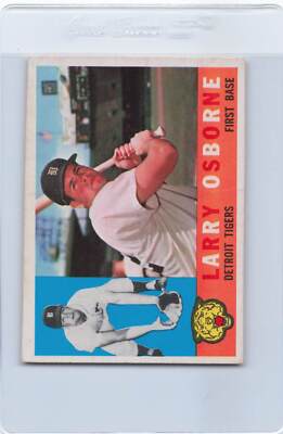 1960 Topps #201 Larry Osborne Tigers EX/MT *11815 | eBay