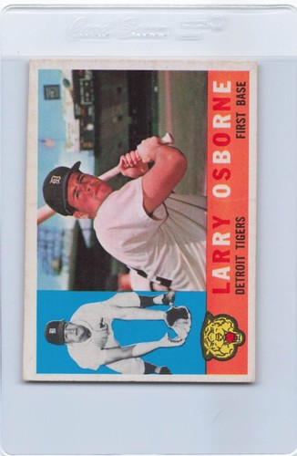1960 Topps #201 Larry Osborne Tigers EX/MT *11815 | eBay