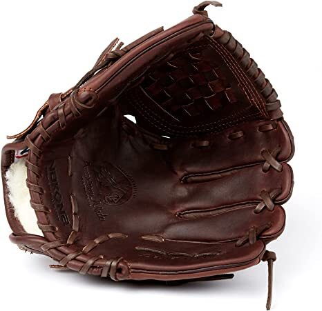 Nokona X2 Buckaroo Fastpitch Open Back Closed Web Chocolate Lace Right ...