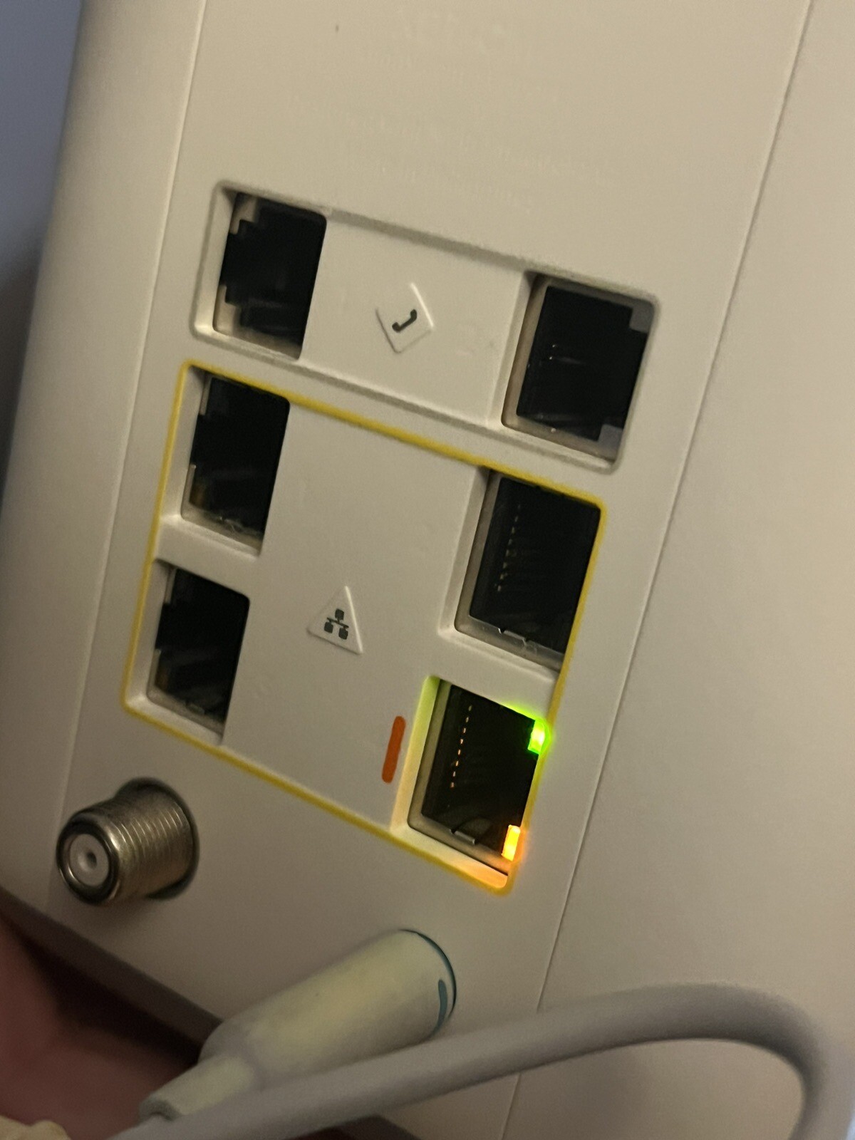 Xfinity Home WiFi Router Modem 4-Ports White XB7-CM & Power Adapter ...