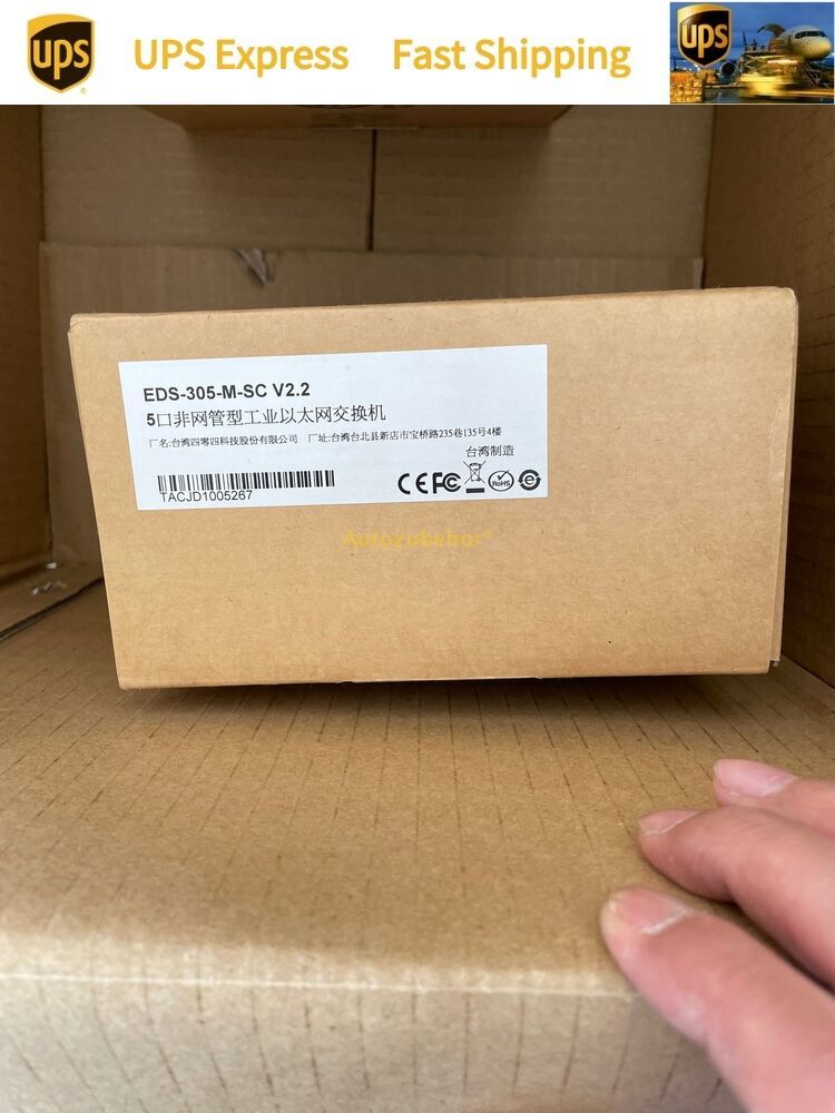 EDS-305-M-SC V2.2 MOXA 5-port Unmanaged Industrial Ethernet Switch Fast ...
