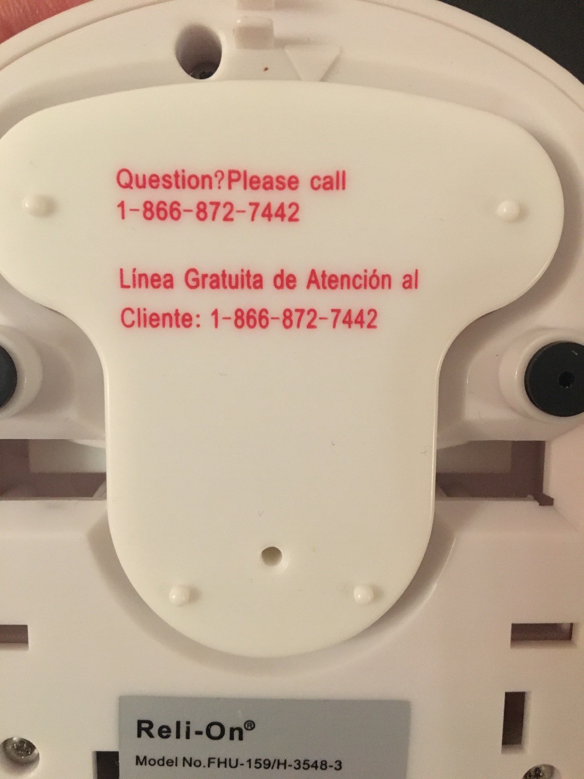 Reli On White Portable FHU-159/H-3548-3 Mini Mist Humidifier USB ...