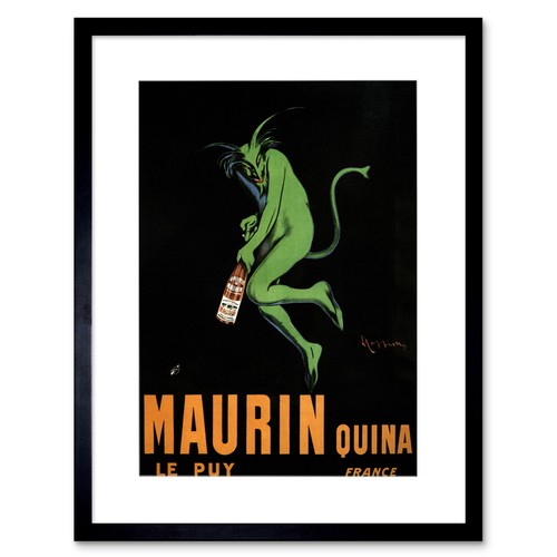 Advert Maurin Le Puy Quina Alcohol Cappiello France Framed Wall Art ...