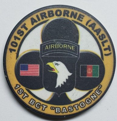 101st Airborne AASLT 1st Brigade Bastogne Team Watchdog Challenge Coin ...