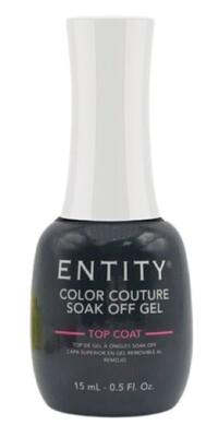 Entity Color Couture Soak Off Gel Top Coat - .5oz - 5101236BL | eBay