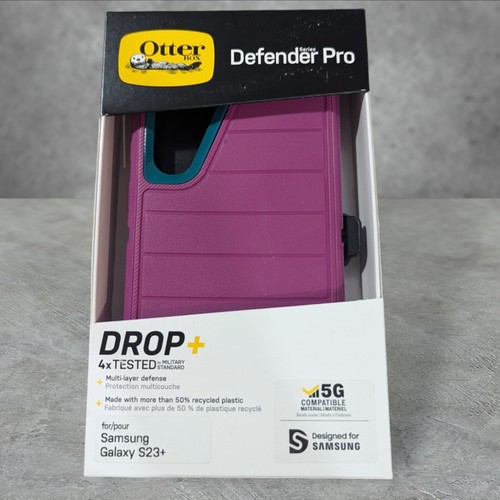 OtterBox Defender Pro Case For Samsung Galaxy S23+ Pink See Description ...