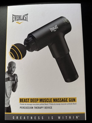 EVERLAST BEAST DEEP MUSCLE MASSAGE GUN BRAND NEW | eBay
