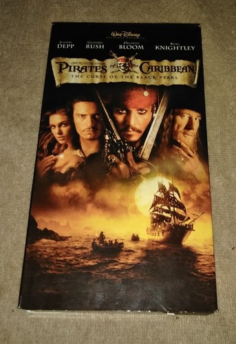 Pirates of the Caribbean: The Curse of the Black Pearl VHS Tested ...