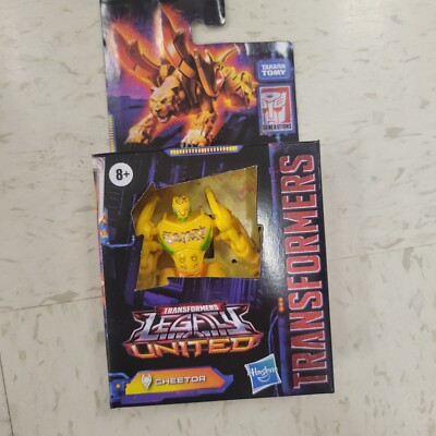 HASBRO TRANSFORMERS LEGACY UNITED CORE CLASS CHEETOR ACTION FIGURE IN ...
