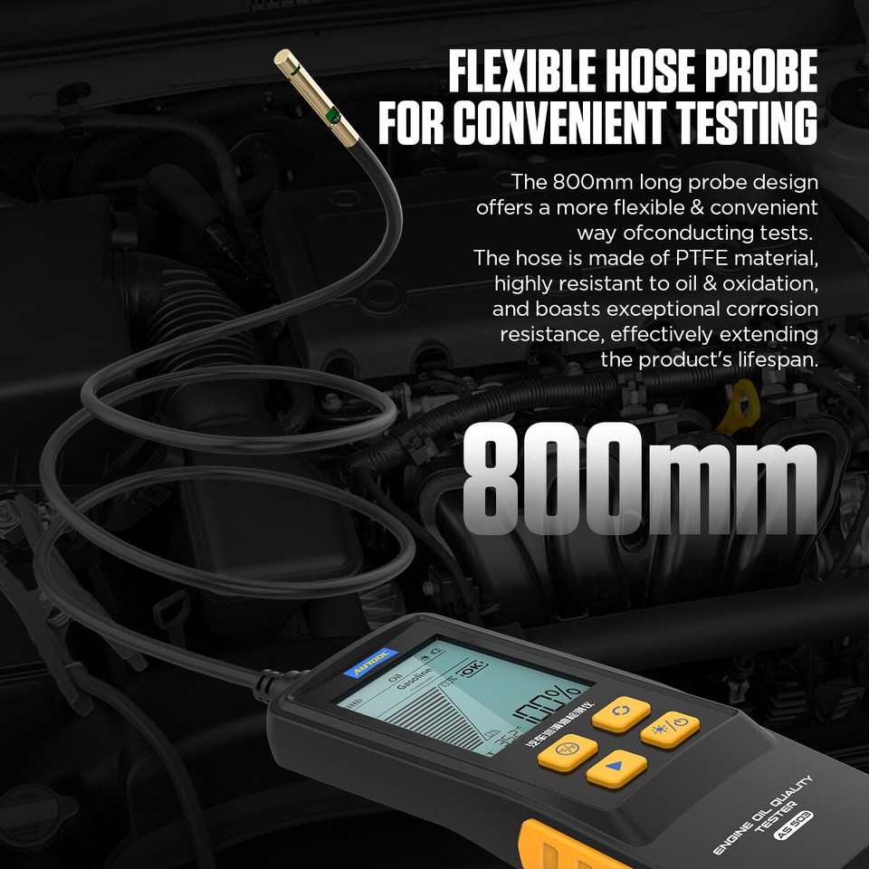 Digital Auto Engine Oil Tester Oil Quality Analyzer Detector Car ...
