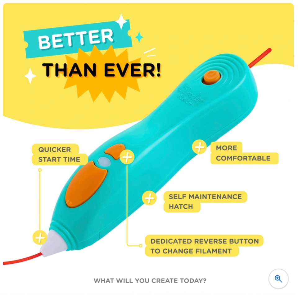 3Doodler Start+ 3D Printing Pen Essentials Set Painting Drawing Art ...