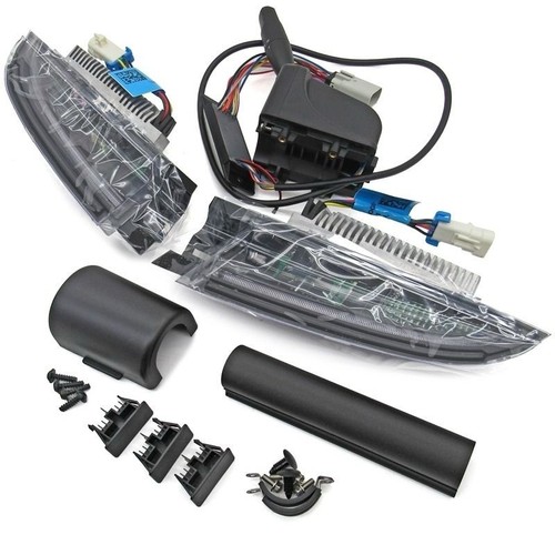 EZGO Halo Light Kit w Turn Signal Stalk for 2024-2025 EZGO RXV Golf ...