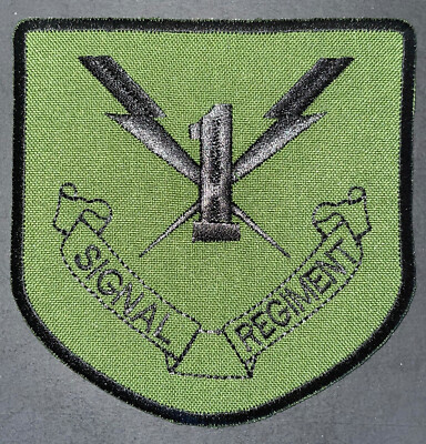 Australia Army 1st Signal Regiment Patch Hook & Iron-On Repro New A471 ...