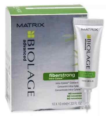 Matrix Biolage Advanced FiberStrong Intra-Cylane Concentrate 0.33 Oz 10 ...