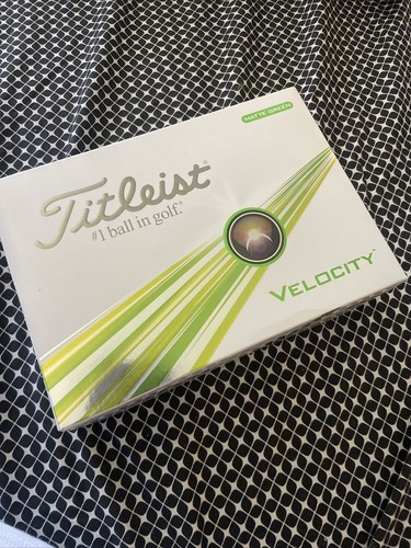 Velocity Golf Balls, 12 Pack, Matte Green Sealed! 726084651111| eBay