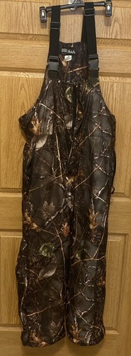 WFS Burly Camo Insulated Woodland Hunting Bibs Great Condition 2XL Cold ...