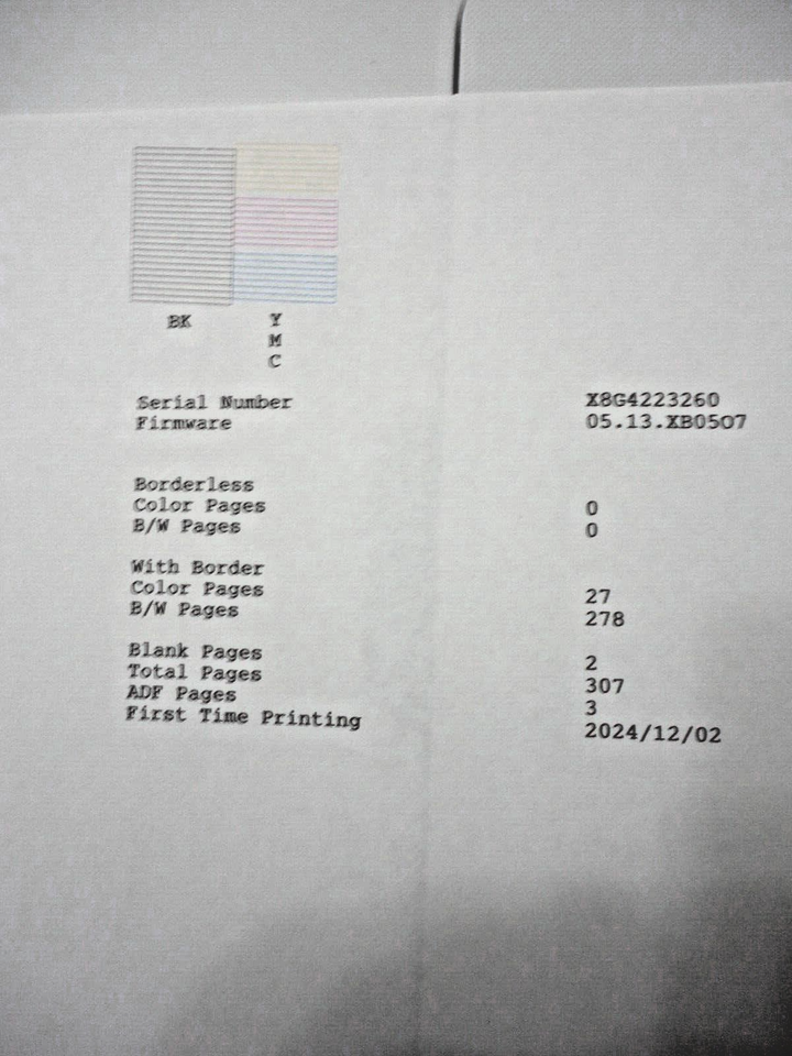 Epson EcoTank ET-3850 Wireless Multifunction Printer, Page Count: 307 ...