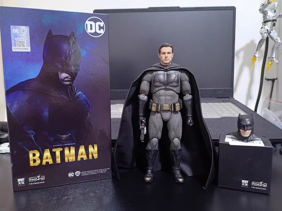 NEW Fondjoy Batman 2016 Ben Affleck Ver. Movie Figure Batman 1/9 Action ...