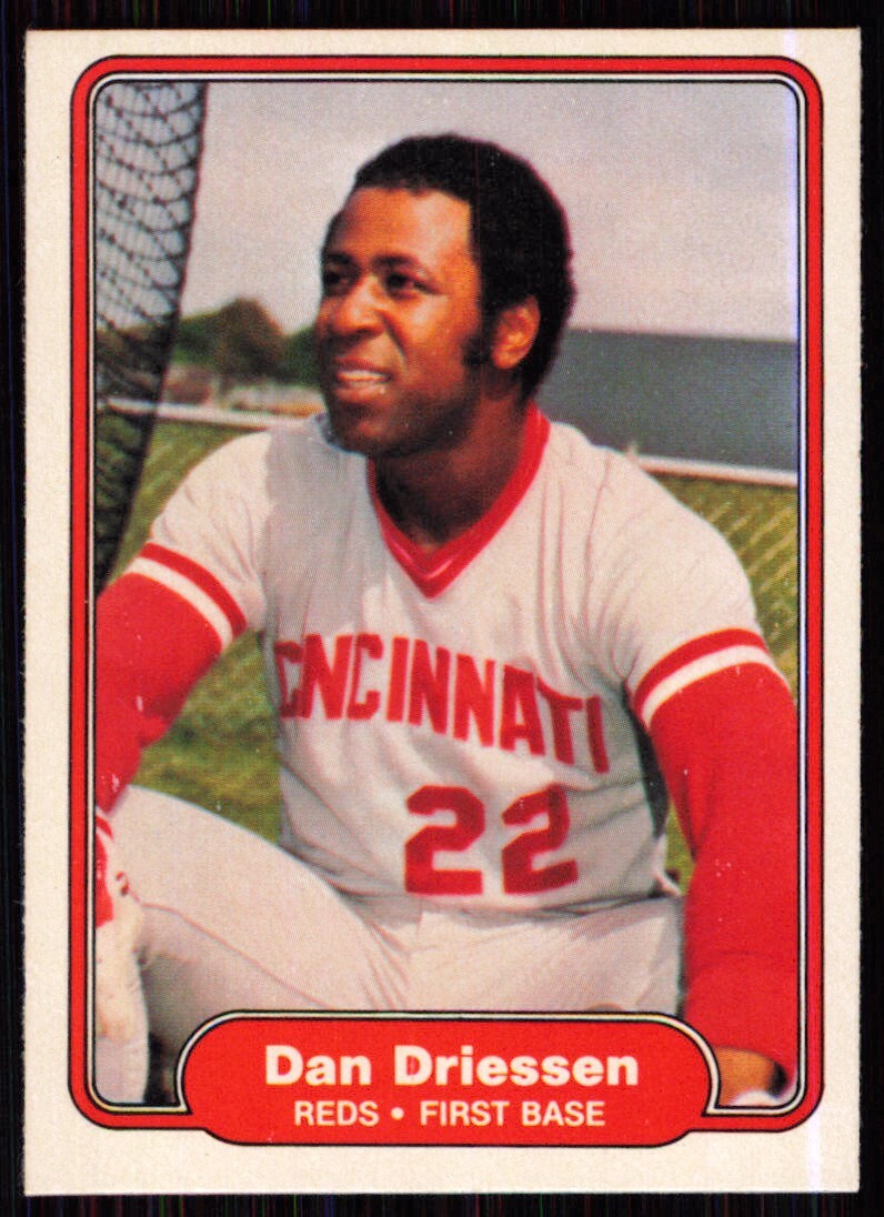 1982 Fleer Dan Driessen Cincinnati Reds #64 | eBay