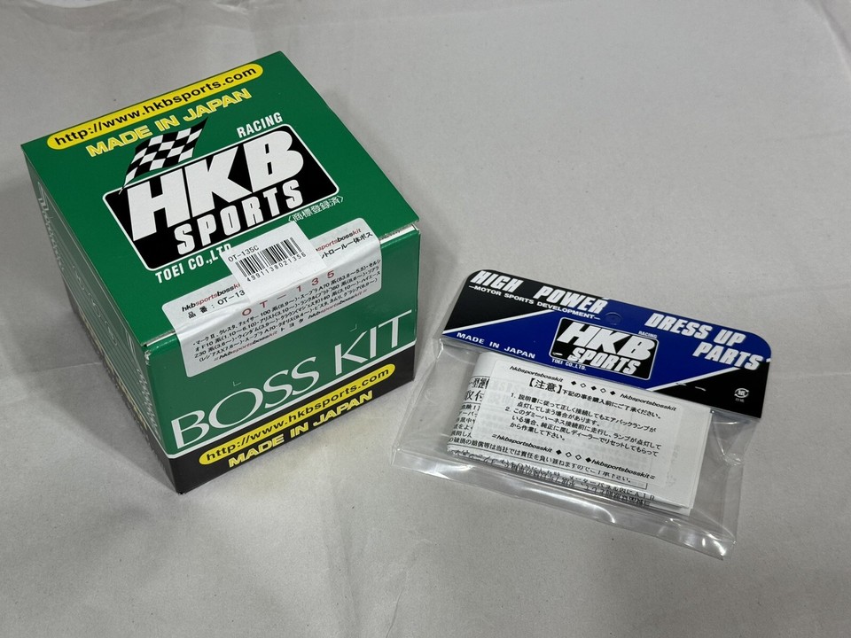 HKB SPORTS Steering Wheel Adapter Hub Boss Kit 96-01 Toyota Mark II ...