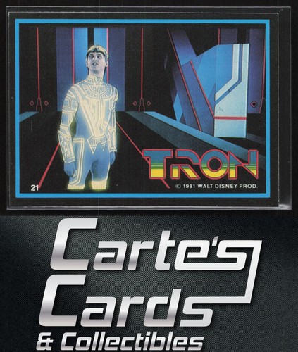 Same as #2, except full shot of Clu 1982 Donruss Tron Movie #21 | eBay