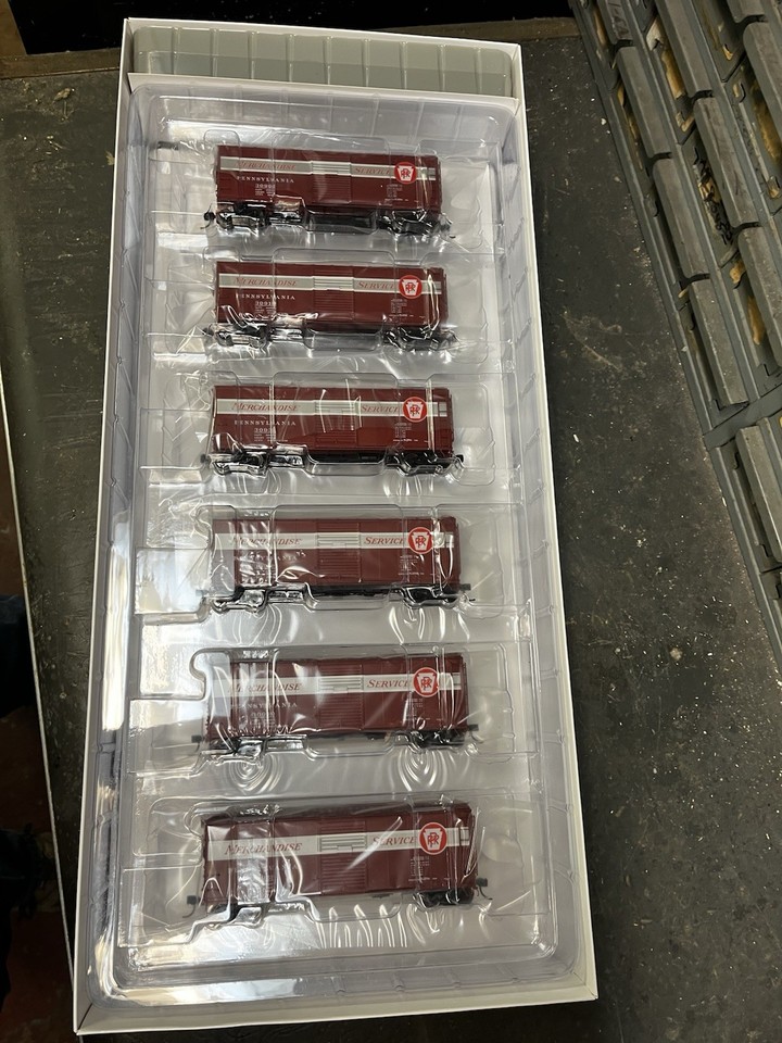 Ho Scale Walthers Proto PRR Merchandise 12-car Set #2 920-901 With N6b ...